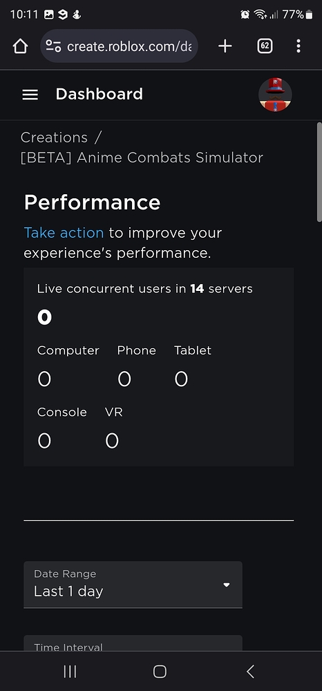 Performance Stats Not Loading - Roblox Application and Website Bugs ...