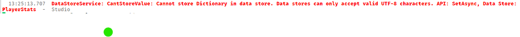 Cannot Store Dictionary In Data Store Data Stores Can Only Accept Valid Utf 8 Characters