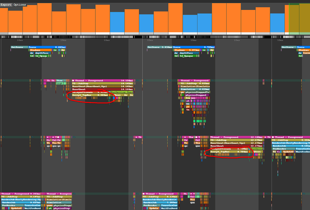 ExperienceChatMain and TopBar are causing lag in our game - Engine Bugs ...
