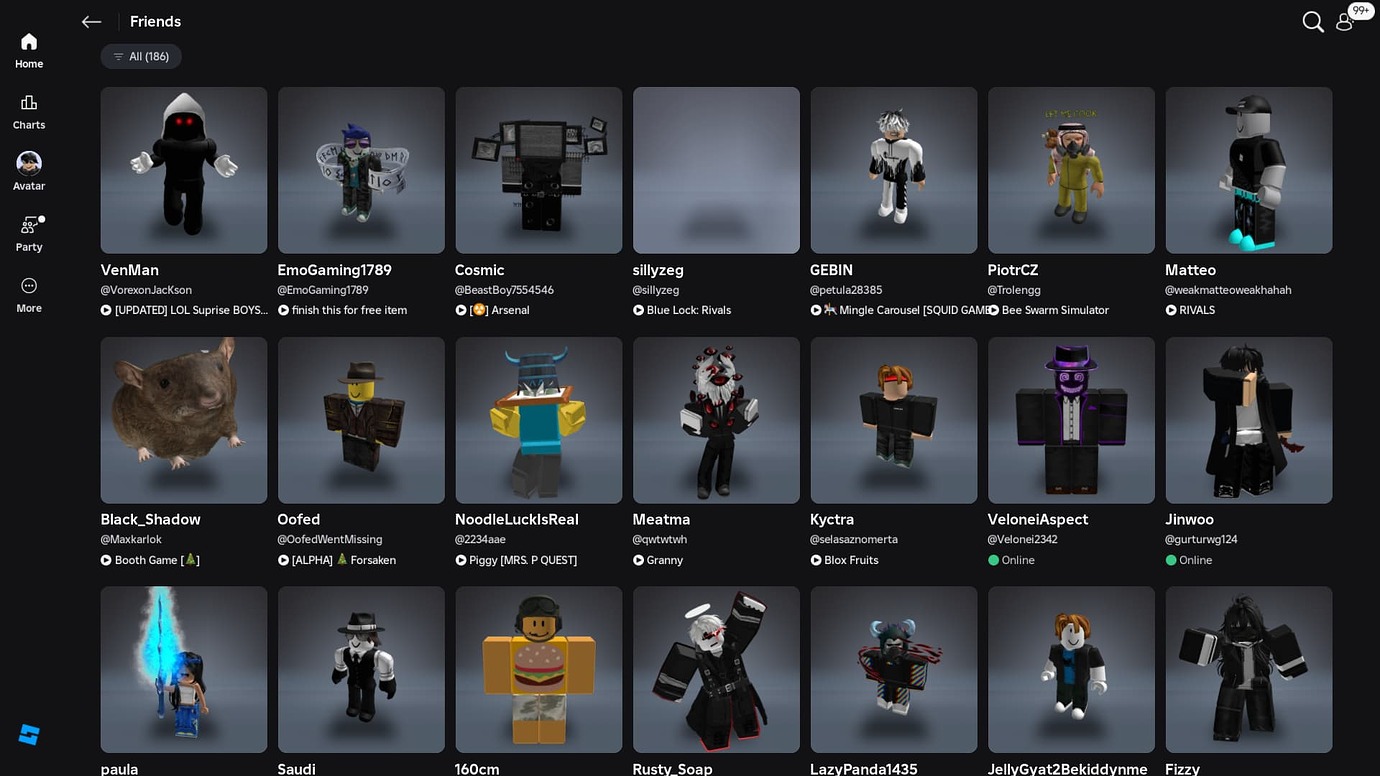 Bugs with the new dark-mode theme - Roblox Application and Website Bugs ...