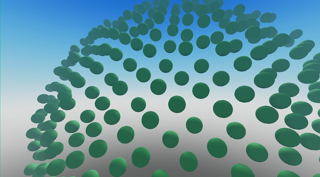 Connect points on sphere with triangles, how? - Scripting Support ...