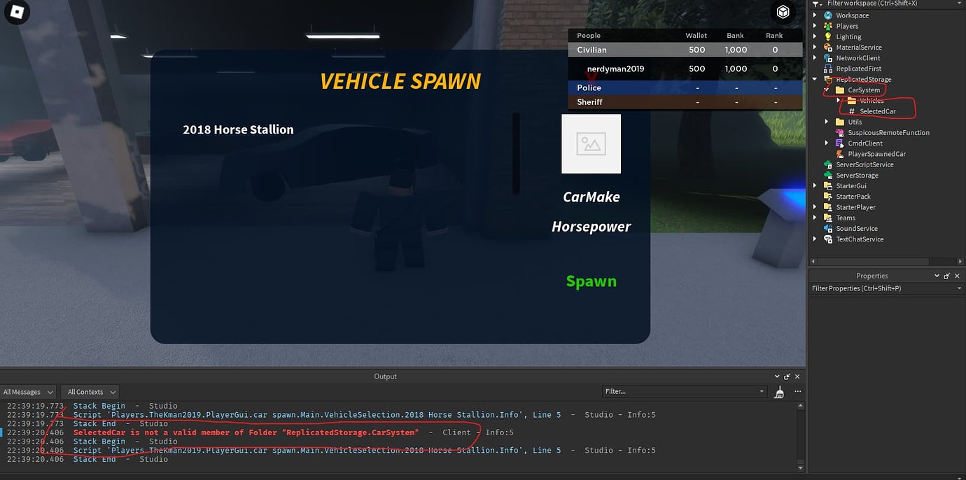Script not working for whatever reason - Scripting Support - Developer Forum | Roblox