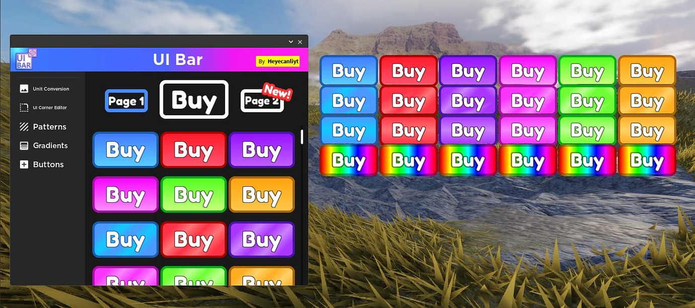[Plugin] UI BAR - Community Resources - Developer Forum | Roblox