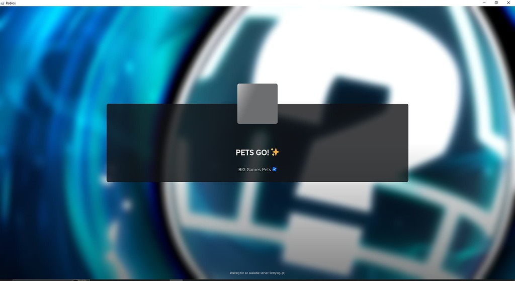 Roblox client stuck on waiting for available server on any games and ...