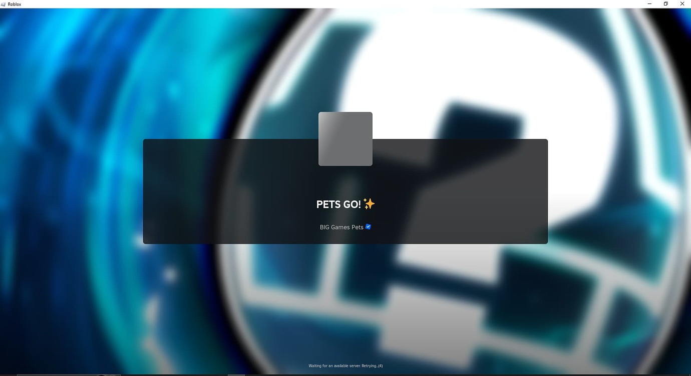 Roblox client stuck on waiting for available server on any games and ...