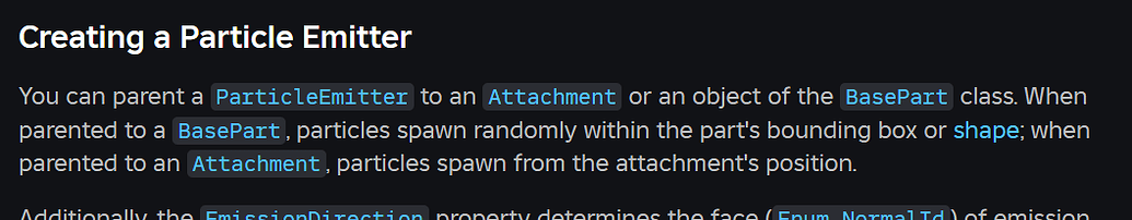 Particles are rendered at 0,0,0 when ParticleEmitter parented by script ...