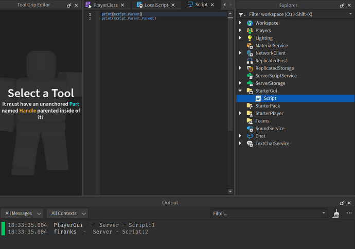 Are Scripts in StarterGUI Ran Before being put into PlayerGUI? - Scripting Support - Developer ...