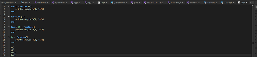 Unexpected Luau Functionality when Defining a Function as a Variable ...