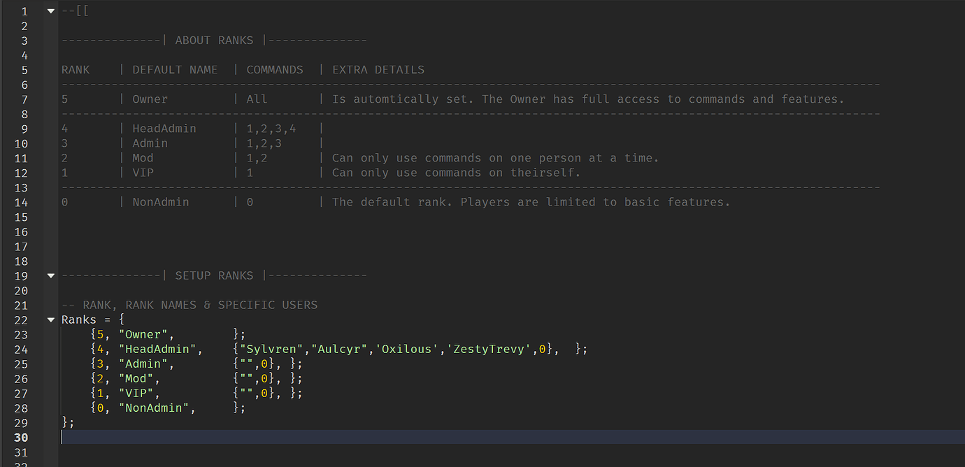 HD Admin Ranking Assistance - Scripting Support - Developer Forum | Roblox