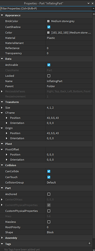 Touch event doesn't work when use tween - Scripting Support - Developer Forum | Roblox