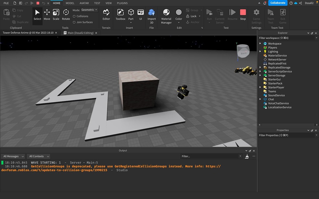 Mob Appears On The Spot But Does Not Move Scripting Support Developer Forum Roblox 2515