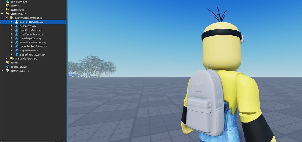 Is there a way to combine multiple meshparts into 1 accessory ...