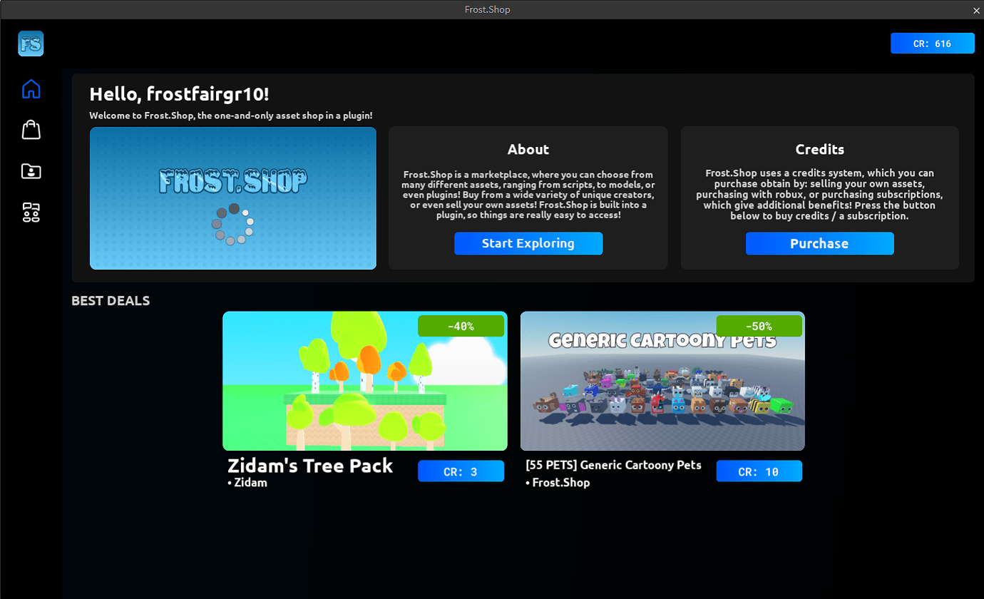 [Asset Marketplace] Frost.Shop - Community Resources - Developer Forum ...