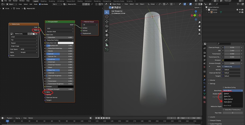 How to create some special mesh/fade mesh? - Building Support ...