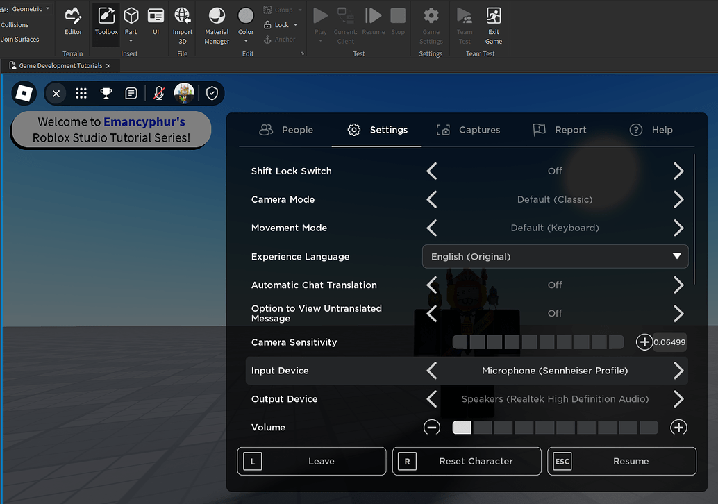 Client does not have input option even while having a microphone - Platform Usage Support ...