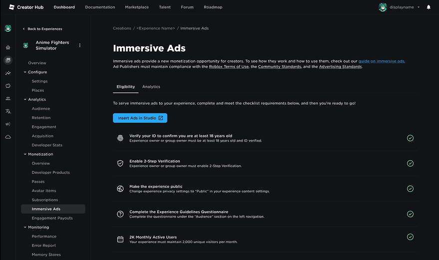 Immersive Ads: Video Ads Launch and Publisher Eligibility Requirements - Announcements ...