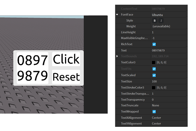 Text on one line - Art Design Support - Developer Forum | Roblox