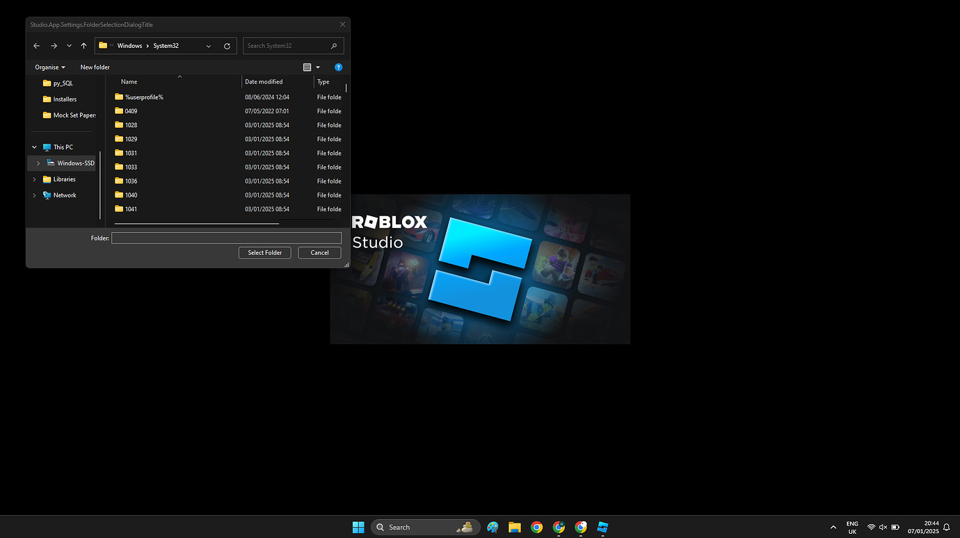 [SOLVED] Persisting error interrupt upon ROBLOX Studio launch - Studio Bugs - Developer Forum ...