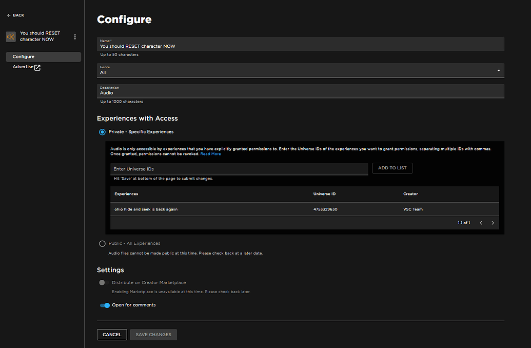 Sound doesn't want to play - Scripting Support - Developer Forum | Roblox