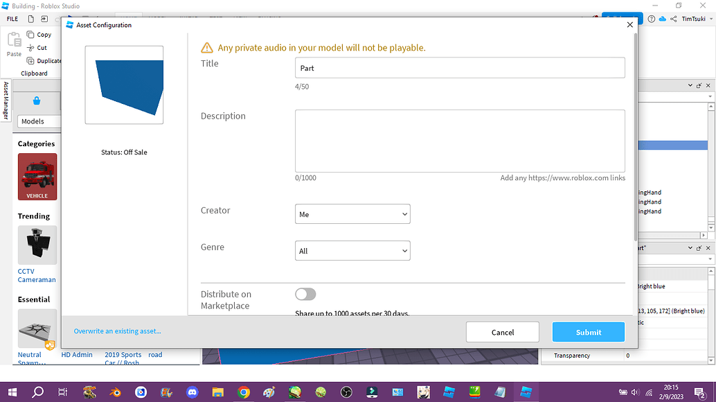 Uploading animation asset leads to asset configuration window breaking - Studio Bugs - Developer ...