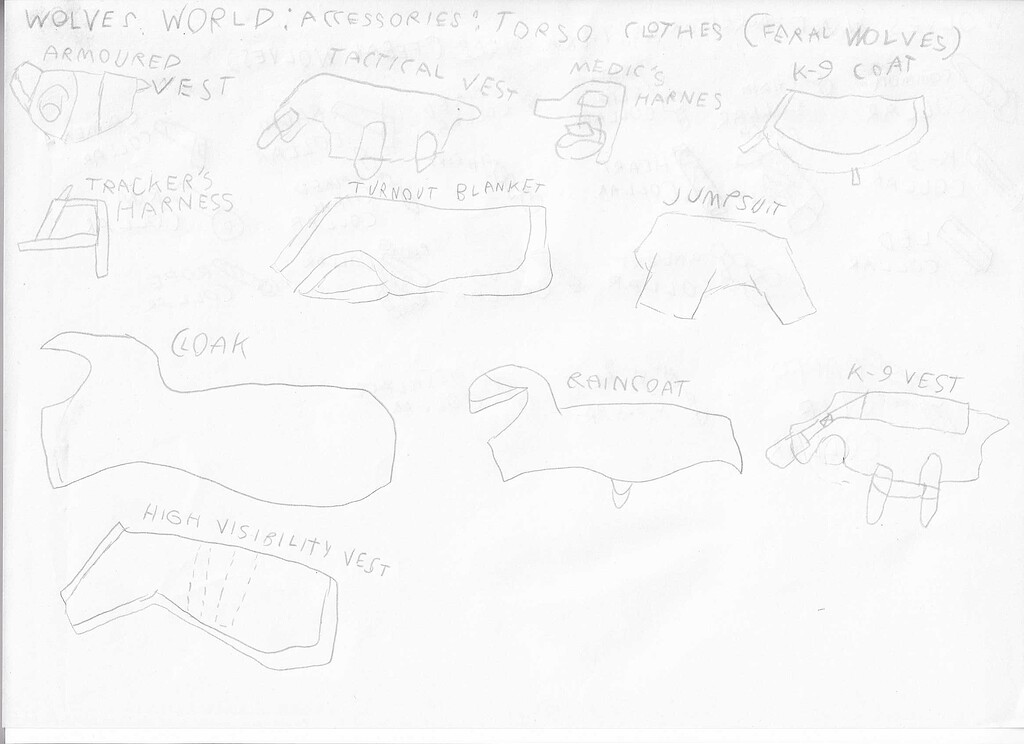 Wolves World: accessories for feral wolves - Creations Feedback ...