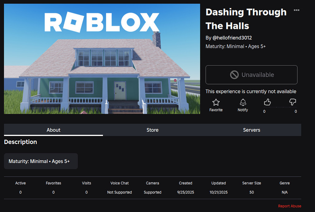 Game is unavailable for seemingly no reason - Platform Usage Support - Developer Forum | Roblox