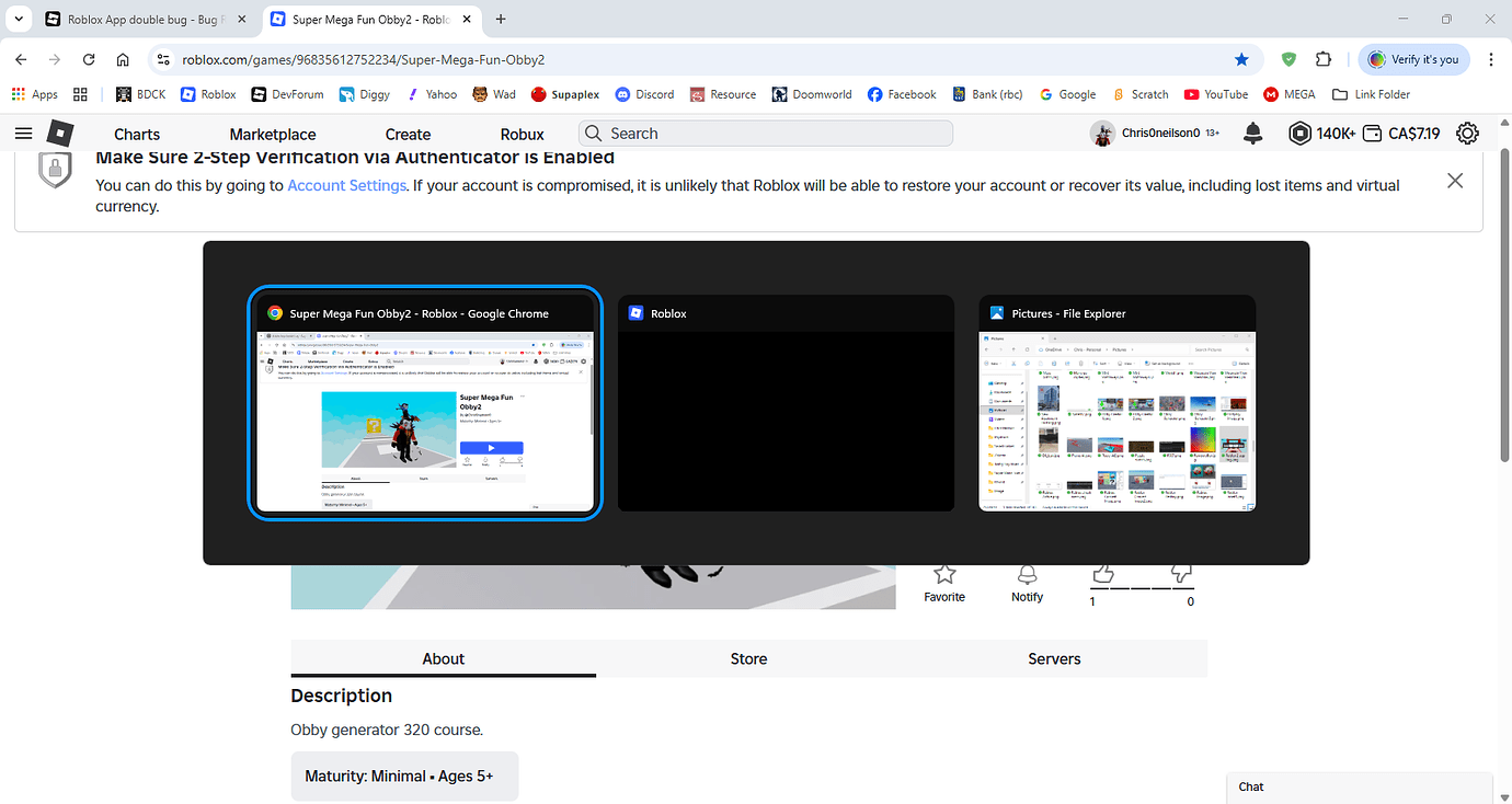 Roblox App double bug - Engine Bugs - Developer Forum | Roblox