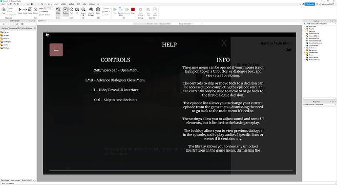 Roblox Visual Novel Concept - Early Access Studio & Other Screenshots ...