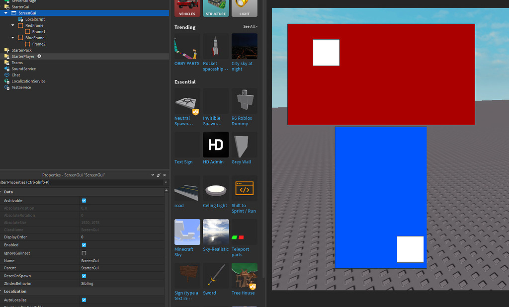 GetPosition of a frame on a another frame - Scripting Support - Developer Forum | Roblox