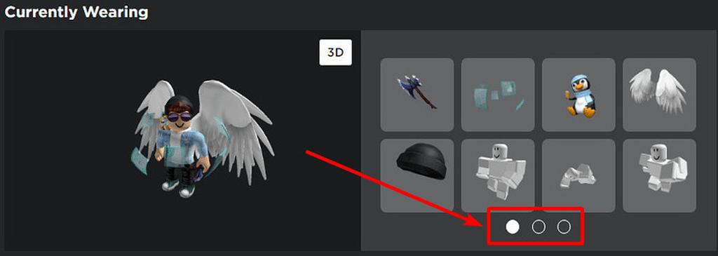 "Currently Wearing" Page Icons Are Invisible - Roblox Application and ...