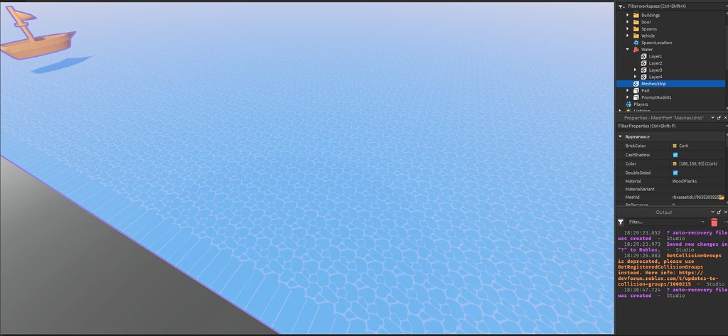 Mad City Style Water? - Scripting Support - Developer Forum | Roblox