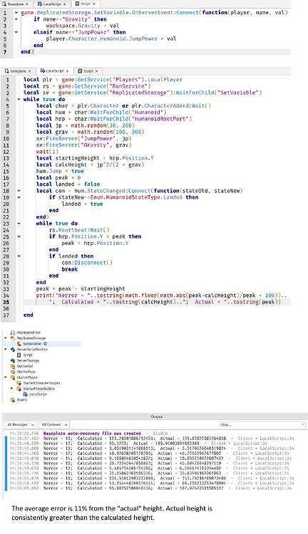Humanoid JumpPower - Scripting Support - Developer Forum | Roblox
