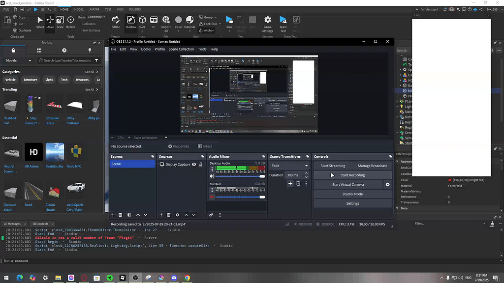 [MODULE] Demolishion – Voxel Destruction Physics [RELEASE : 1] - Community Resources - Developer ...