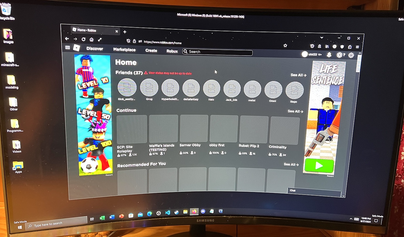All Roblox services NOT loading - Page 3 - Platform Usage Support ...
