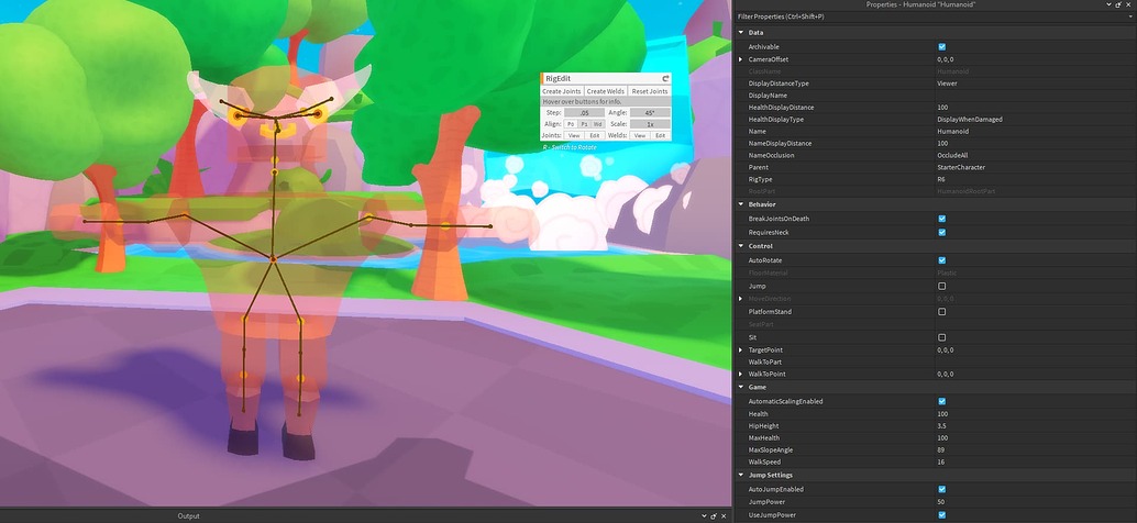 Custom rig slides in movement direction - Art Design Support ...