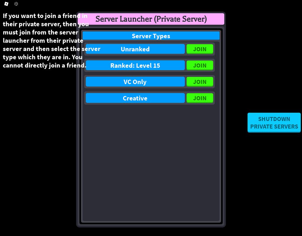 Joining a VIP server sends players into public servers - Platform Usage Support - Developer ...