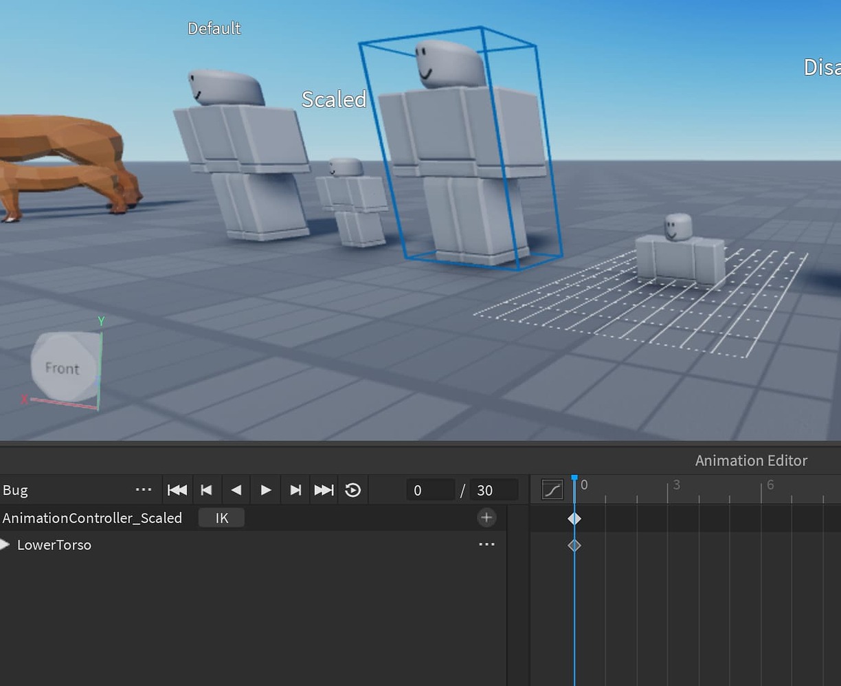 Animation Scaling is not working consistently - Engine Bugs - Developer Forum | Roblox