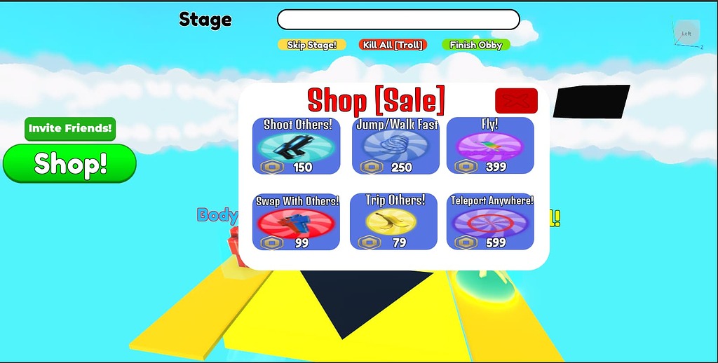 Need help with GUI placement and Image Quality, Making Generic Obby ...