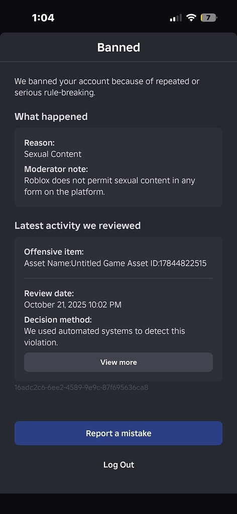 Roblox AI Moderation Massively Terminates Accounts ⚠️ - Roblox ...