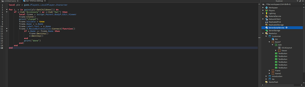 I can't figure out why this doesn't work at all - Scripting Support - Developer Forum | Roblox