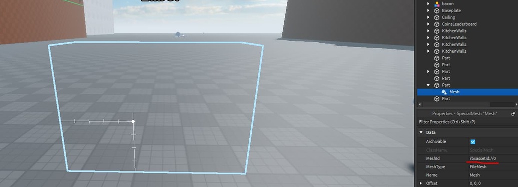 SpecialMesh To Create Transparent Part? - Building Support - Developer ...