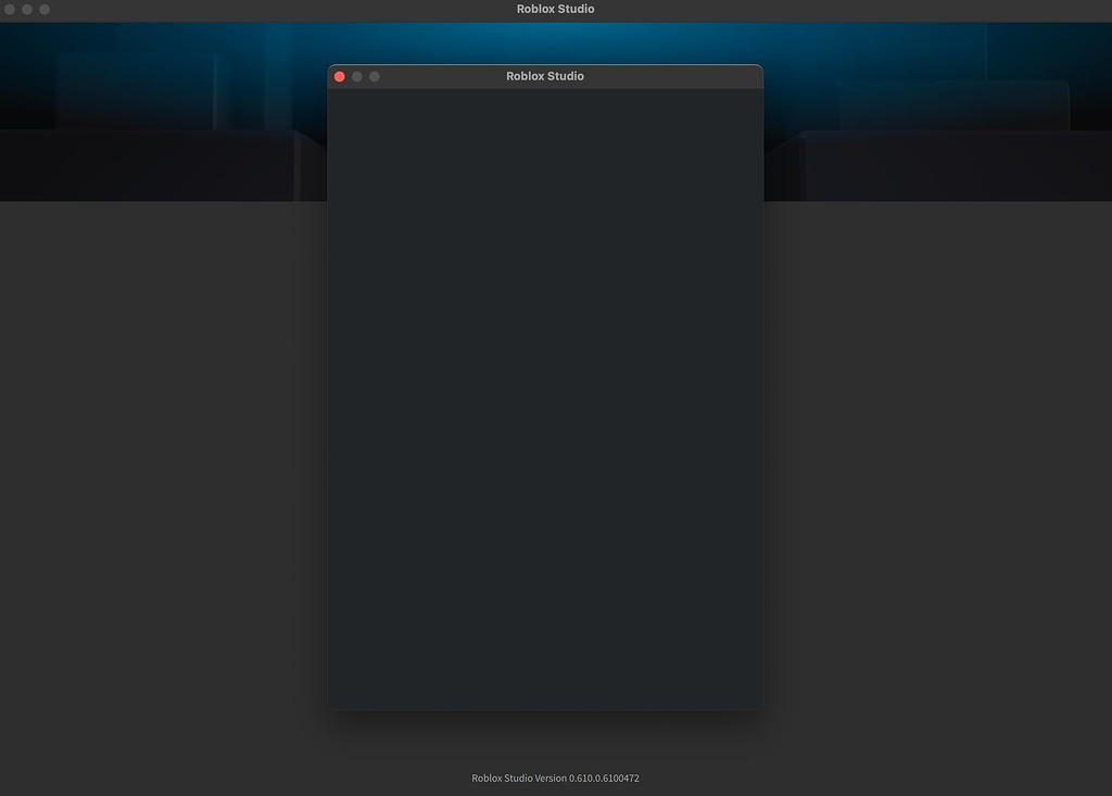 Issue starting roblox studio on Mac OS X - Platform Usage Support ...