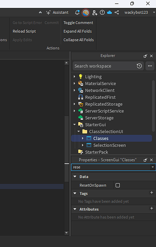 Can someone tell me why my UI is reapperaing even thoujgh Reset on spawn is set to false ...
