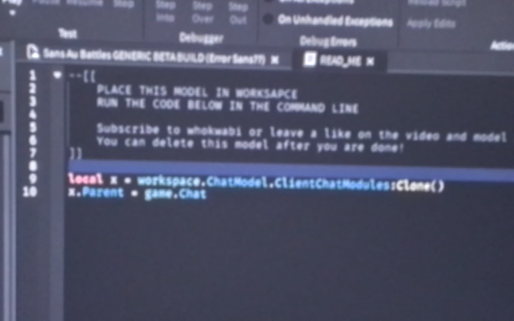 I Removed chat logs from my game after putting in a command, and now I ...