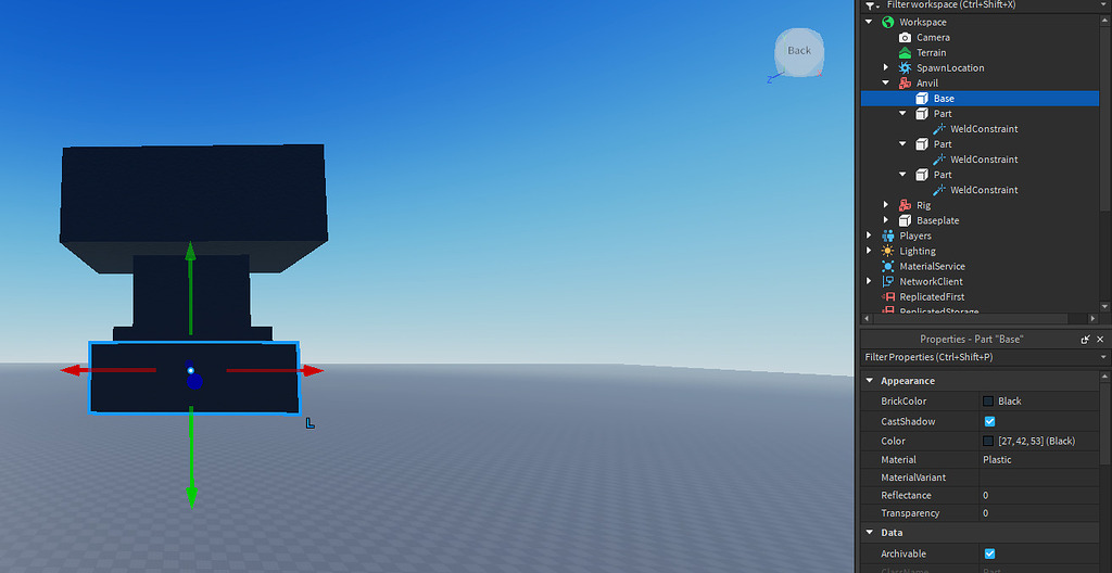 [HELP] Anvil disappears/hits too fast due to goofy client replication - Scripting Support ...