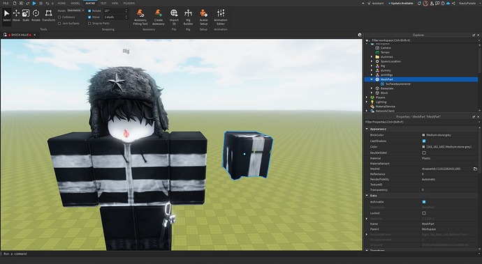 Need Help Getting Player Clothing to Show on Custom Mesh Limbs (UV Issue) (SOLVED) - Creations ...