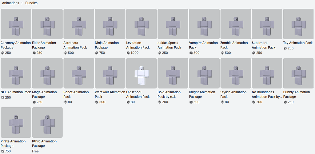 Animation Bundles lost their Poses in the icon/thumbnail - Catalog ...