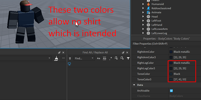 [Avatar Editor] The new Avatar Color Picker shows Default Clothing even ...
