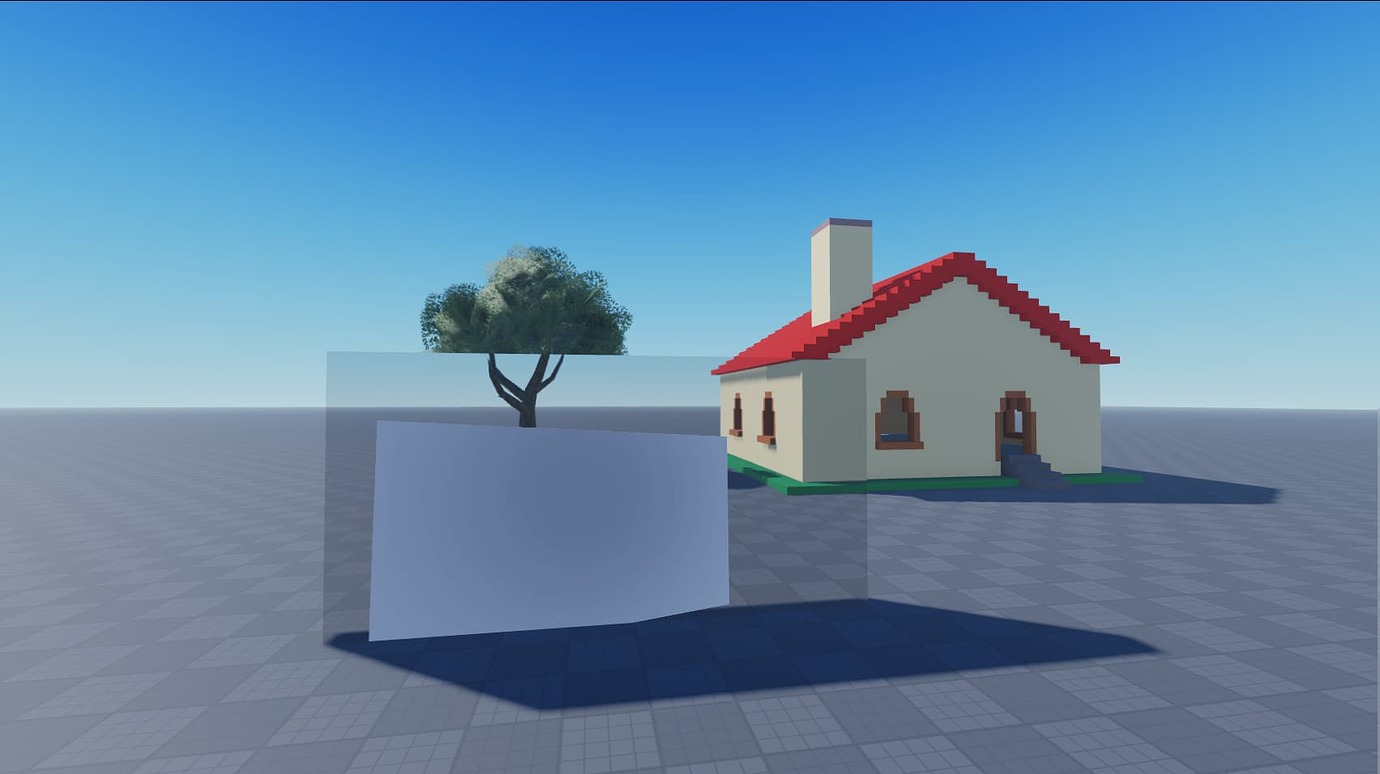 The camera's view will render over transparent glass instances inside viewport frames with the ...