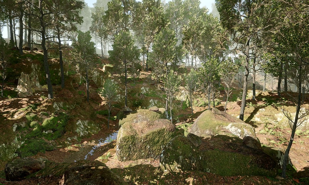 Realistic Forest Scene - Feedback needed - Creations Feedback ...